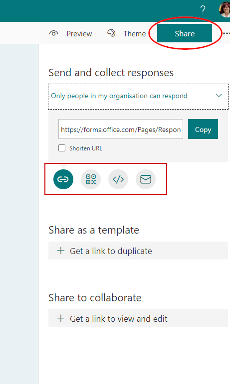 Microsoft Forms | Support and Information Zone